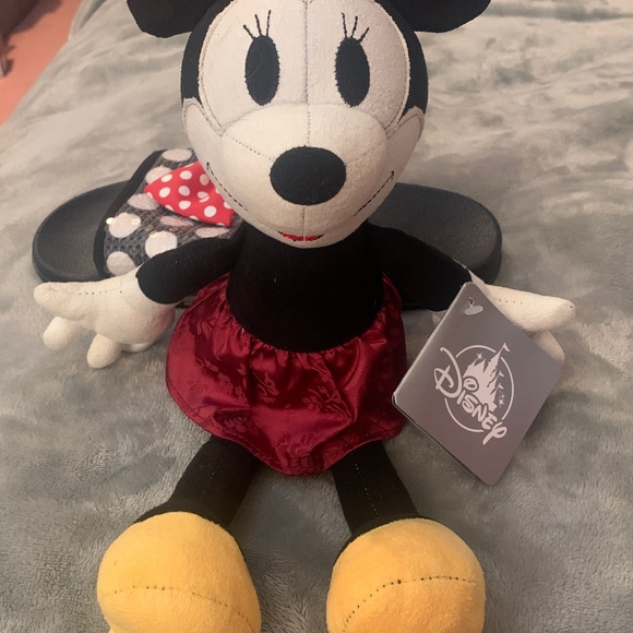 Disney | Toys | Nwt Disney Felt Minnue Mouse Doll Vintage Look | Poshmark